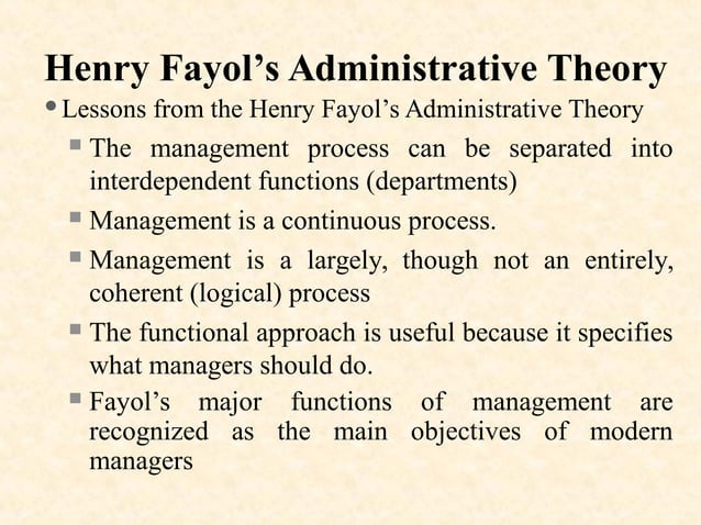 THE EVOLUTION OF MANAGEMENT THEORIES.pdf | Business Administration ...