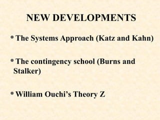 THE EVOLUTION OF MANAGEMENT THEORIES.pdf | Business Administration ...