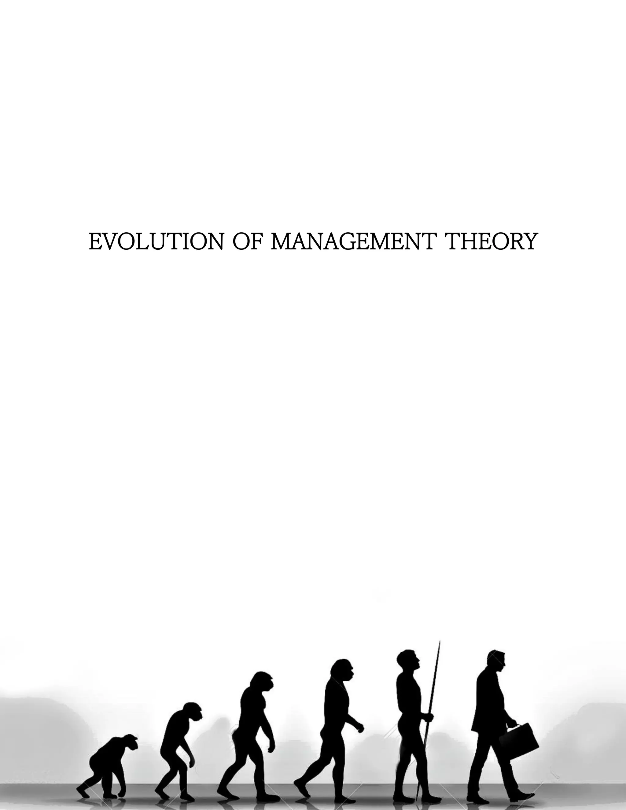 Evolution of Management Theory | PDF