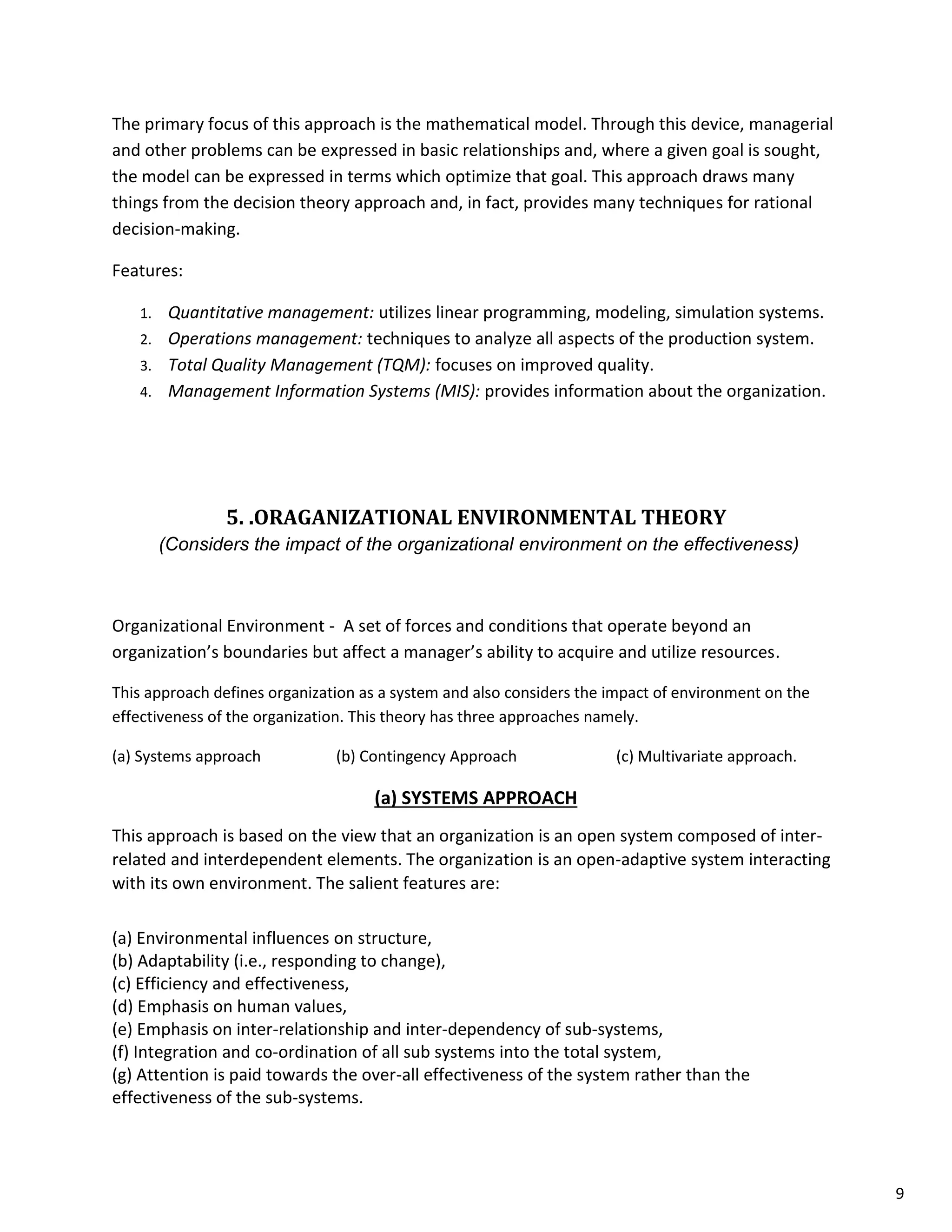 Evolution of Management Theory | PDF