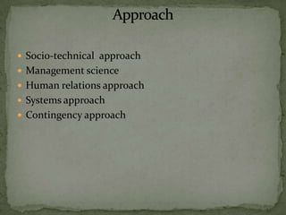 Evolution of management thought | PPTX