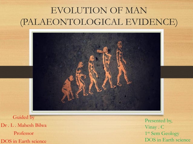 Evolution of man(palaeontological evidence) | PDF | Geology | Science