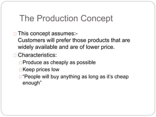 Evolution of marketing and Customer Orientation | PPT