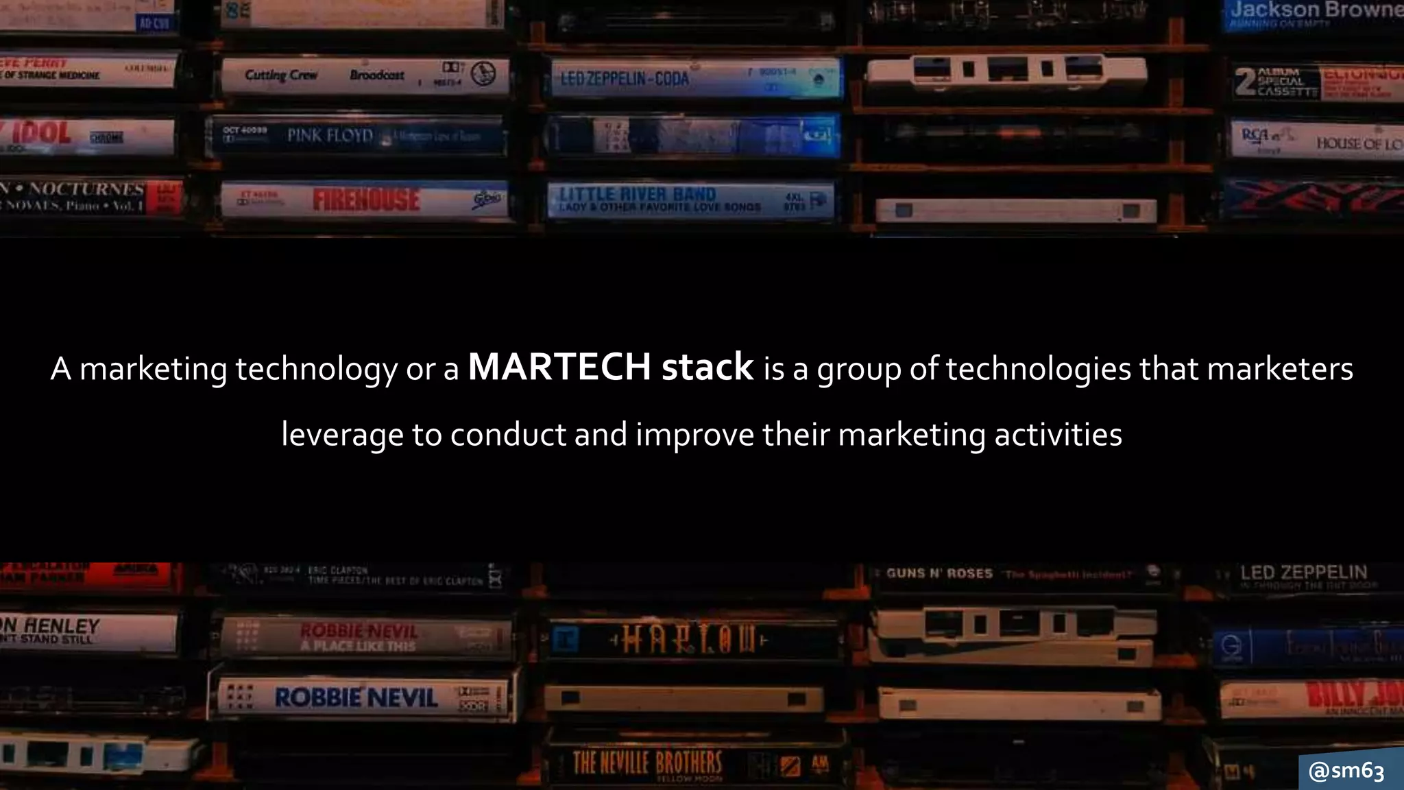 Evolution of MarTech | PPTX | Business | Business and Finance