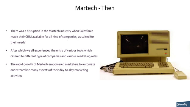 Evolution of MarTech | PPTX | Business | Business and Finance