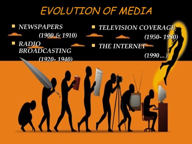 Evolution of media. | PPT