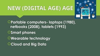 Media and Information Literacy: Module 4: Evolution of Media.pptx