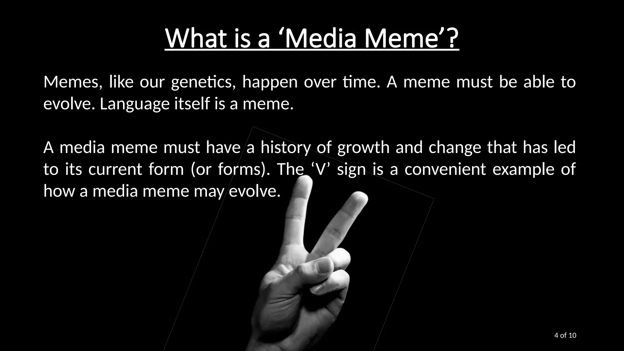 The Evolution Of Media Memes: Definition and Evolution | PPTX