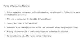 Evolution of medicine and medical nursing | PPTX