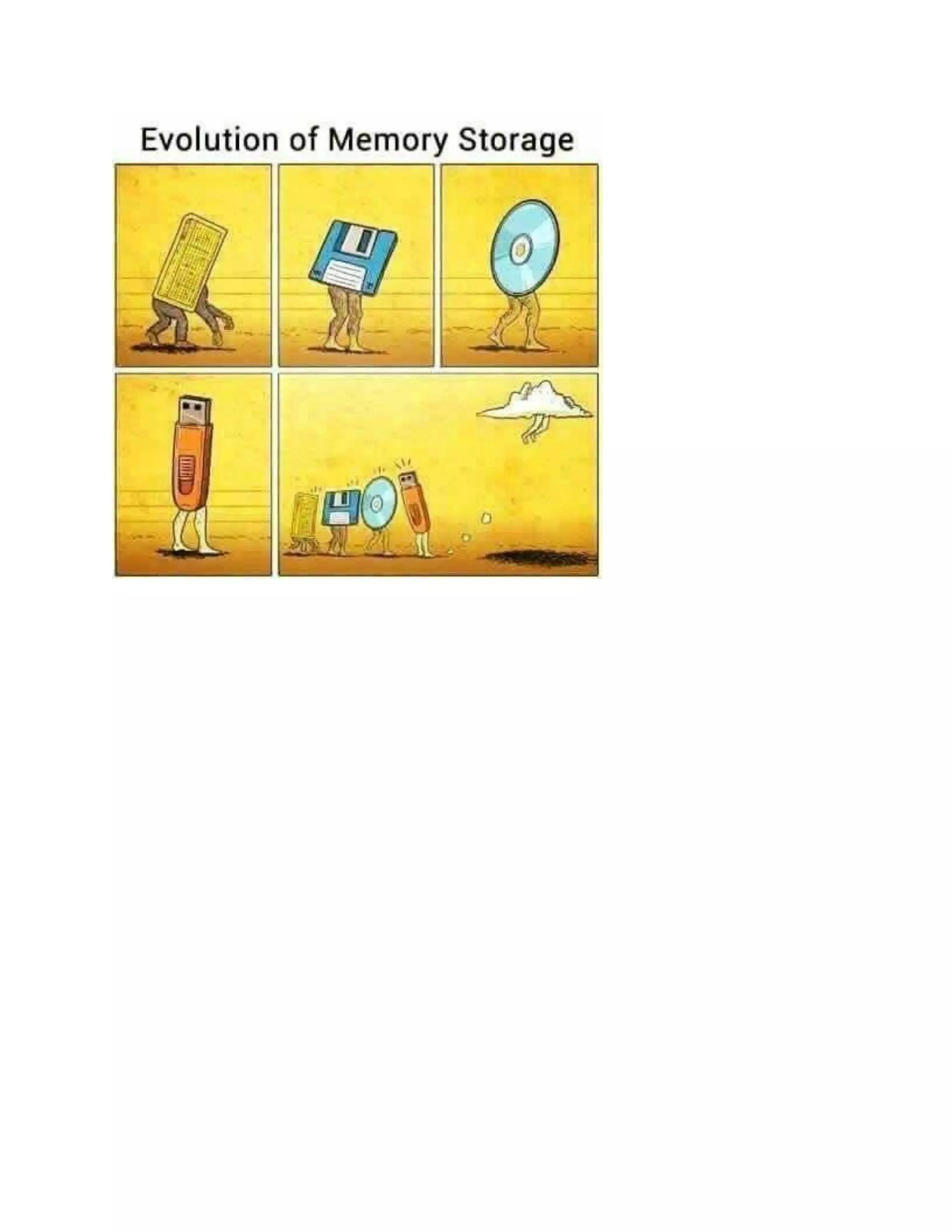 Evolution of memory storage | PDF