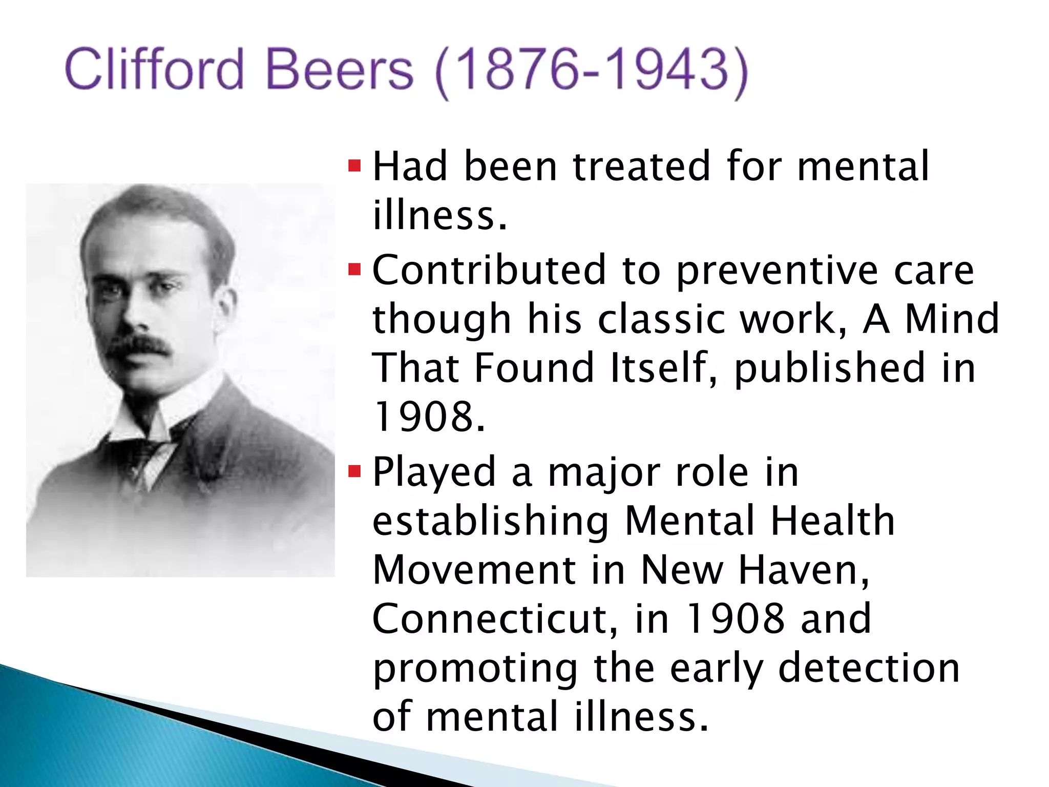 Evolution of Mental Health Psychiatric Nursing Practice | PPTX