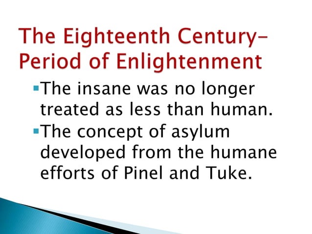 Evolution of Mental Health Psychiatric Nursing Practice | PPTX
