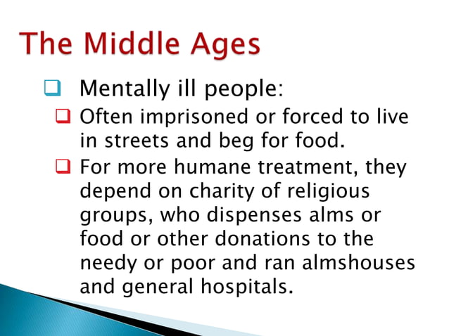 Evolution of Mental Health Psychiatric Nursing Practice | PPTX