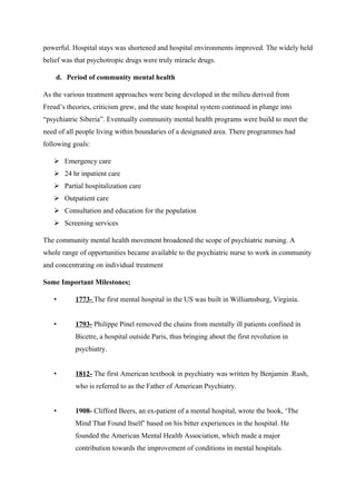 EVOLUTION OF MENTAL HEALTH SERVICES.docx