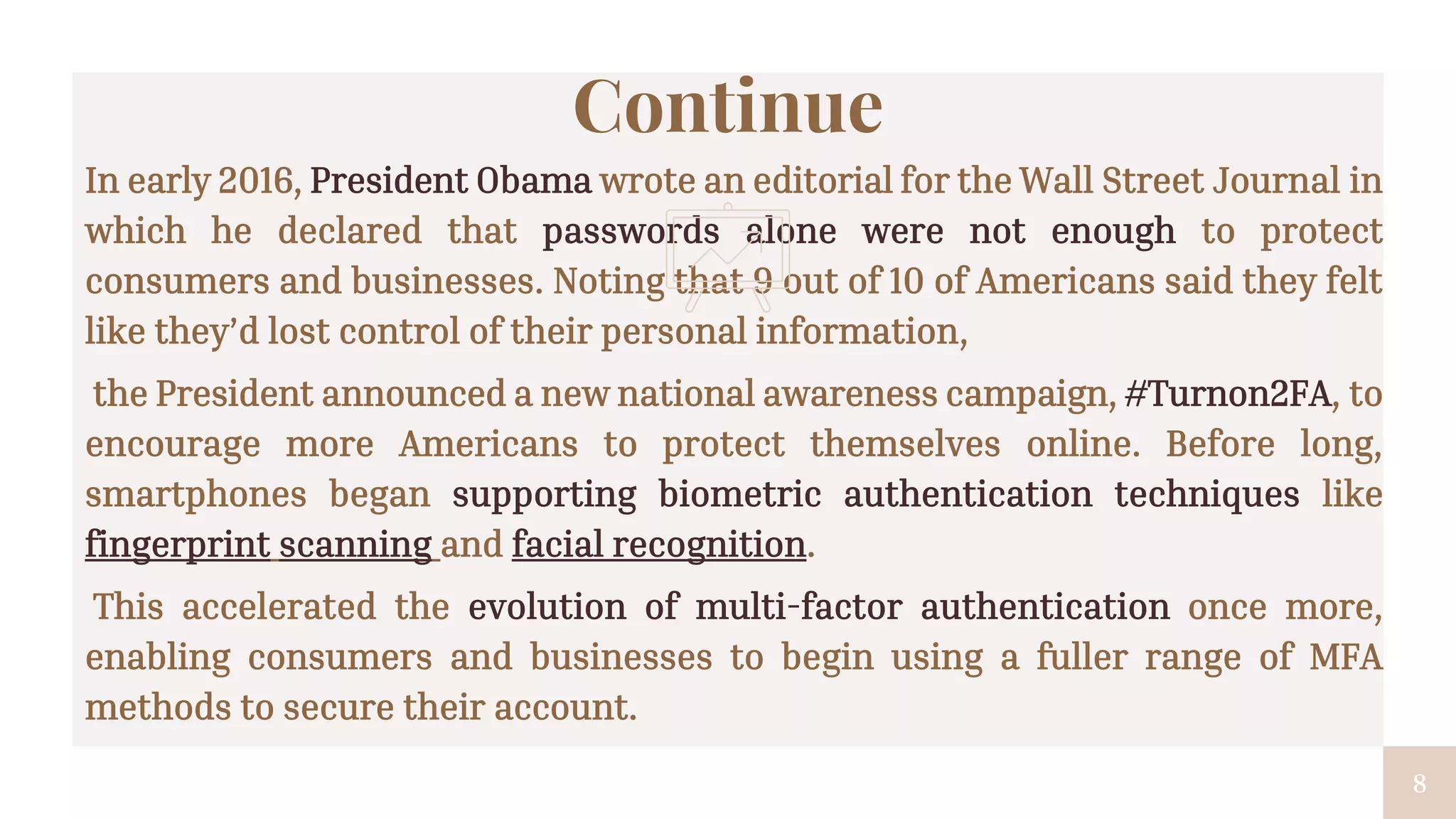 Evolution of MFA.pptx | Internet Safety | Parenting