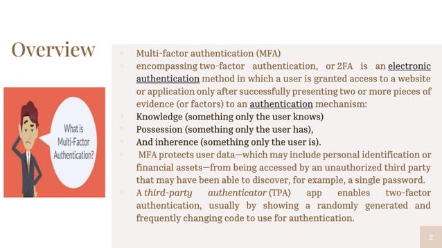 Evolution of MFA.pptx | Internet Safety | Parenting