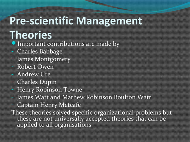 Evolution of Management | PPT | Business Administration | Business