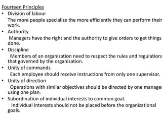 Evolution of management | POT