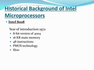 Evolution of microprocessors | PPT
