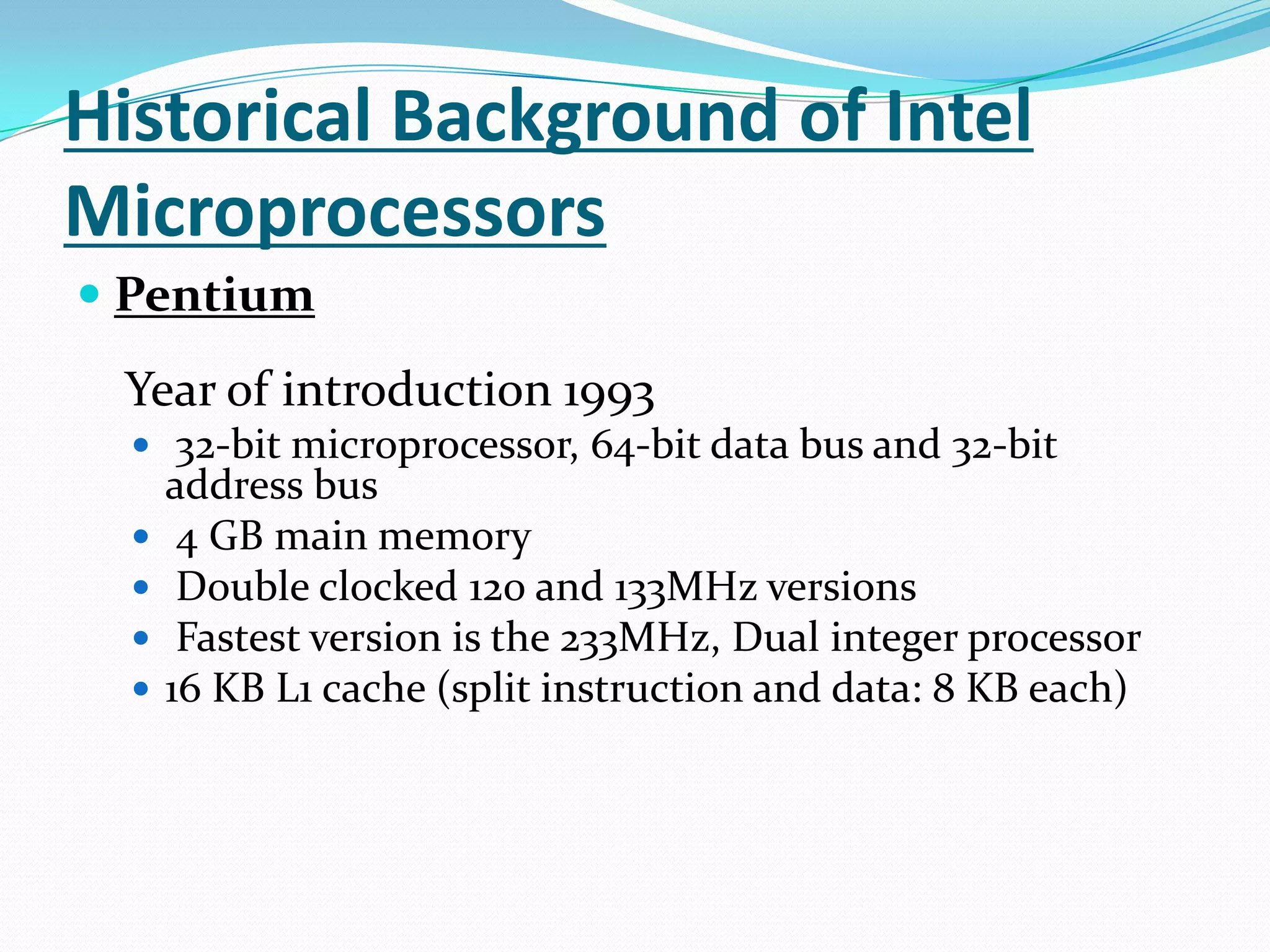 Evolution Of Microprocessors | PPSX