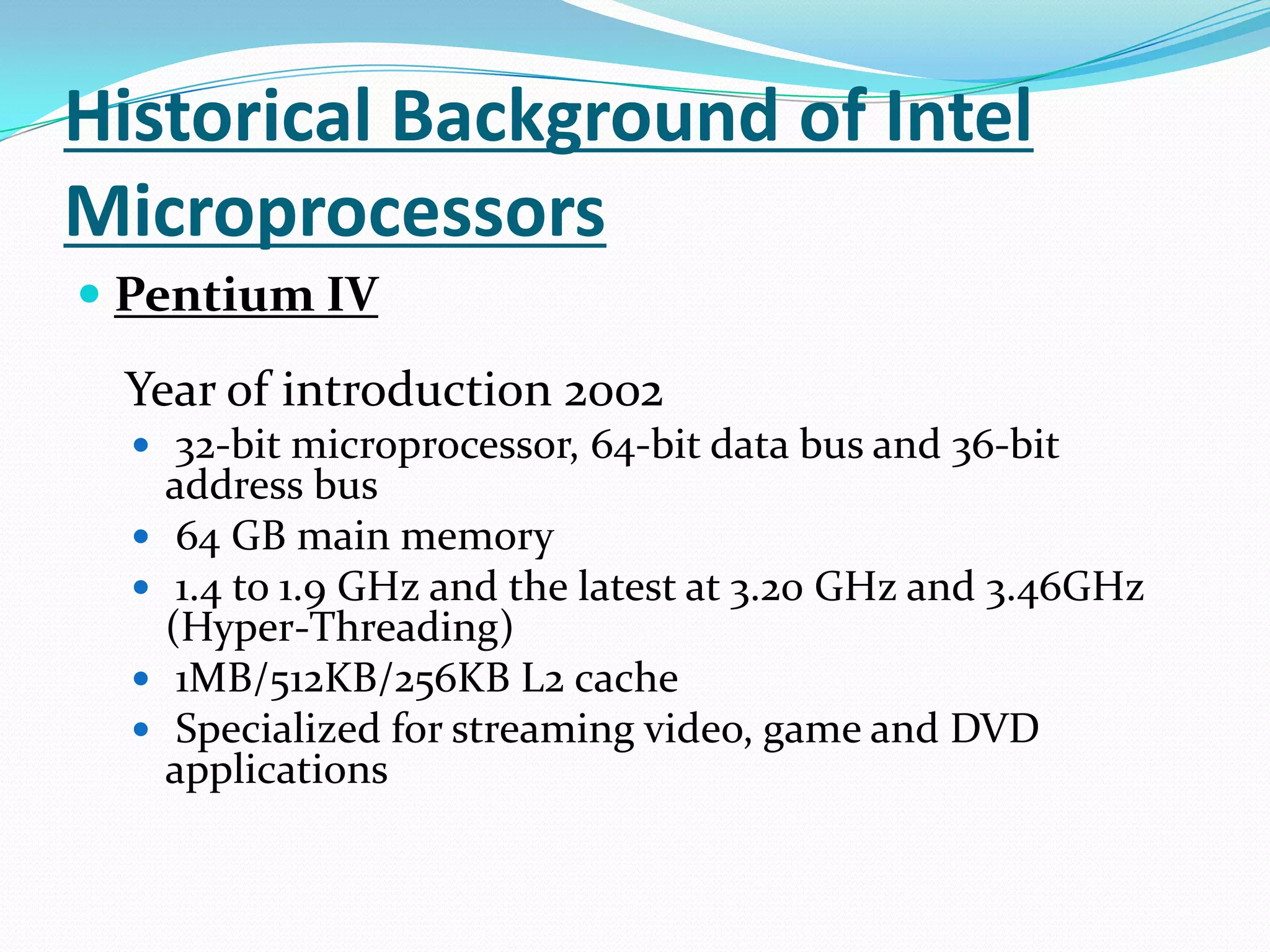 Evolution Of Microprocessors | PPSX
