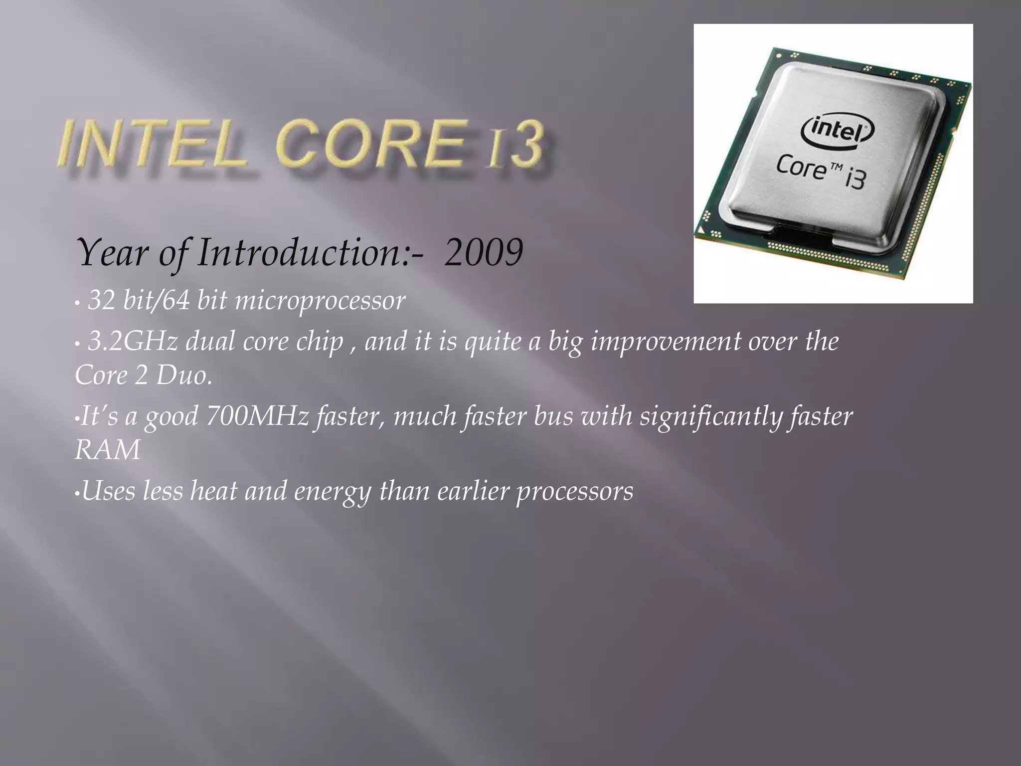 Evolution of microprocessors | PPTX