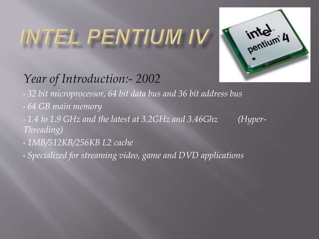Evolution of microprocessors | PPTX | Computing | Technology & Computing