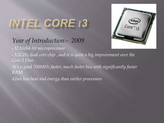 Evolution of microprocessors | PPTX