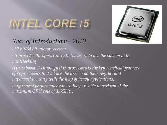 Evolution of microprocessors | PPTX | Computing | Technology & Computing