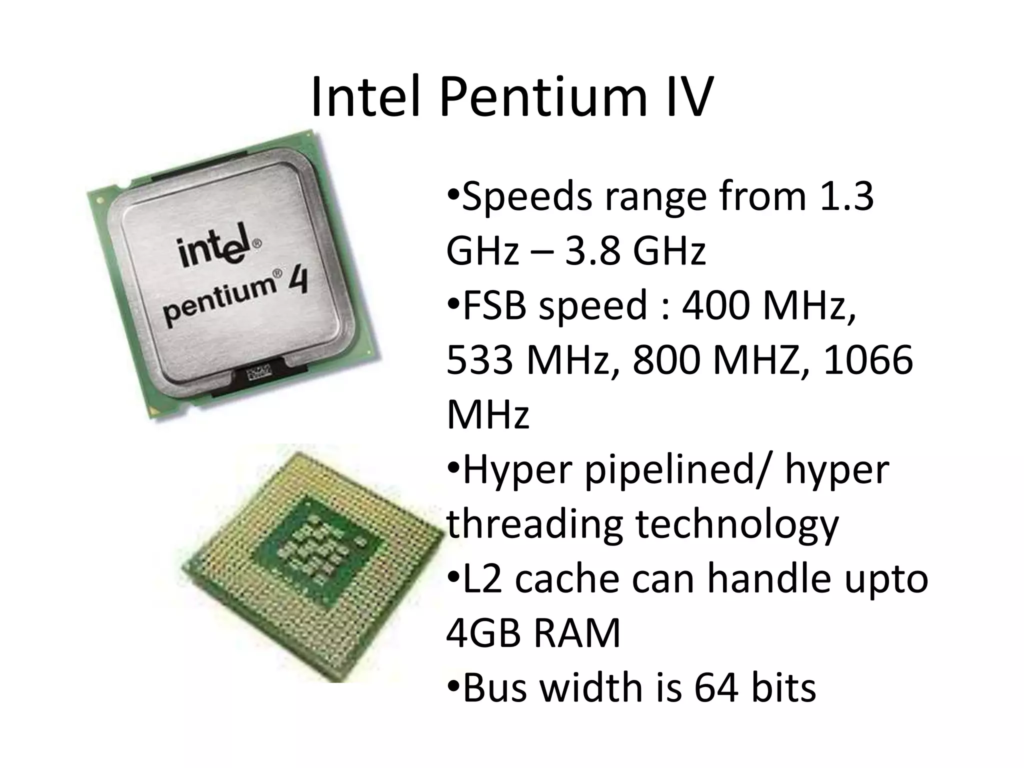 Evolution of microprocessors | PPTX