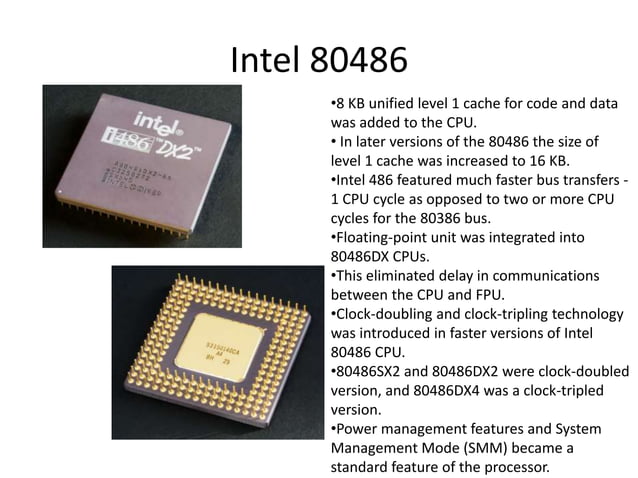 Evolution of microprocessors | PPTX