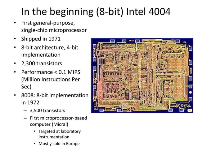 Evolution of microprocessors | PPTX