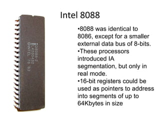 Evolution of microprocessors | PPTX