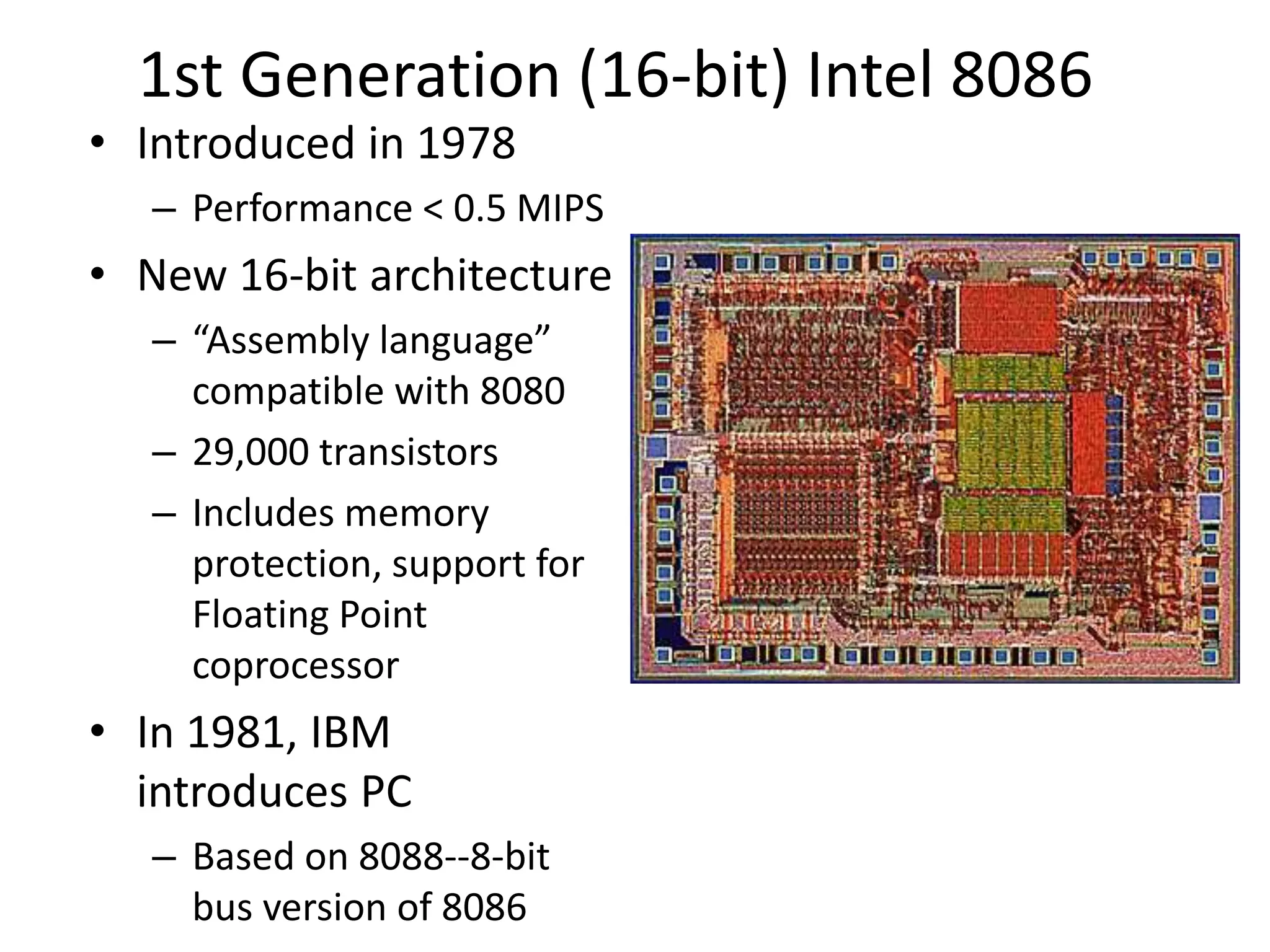 Evolution of microprocessors | PPTX
