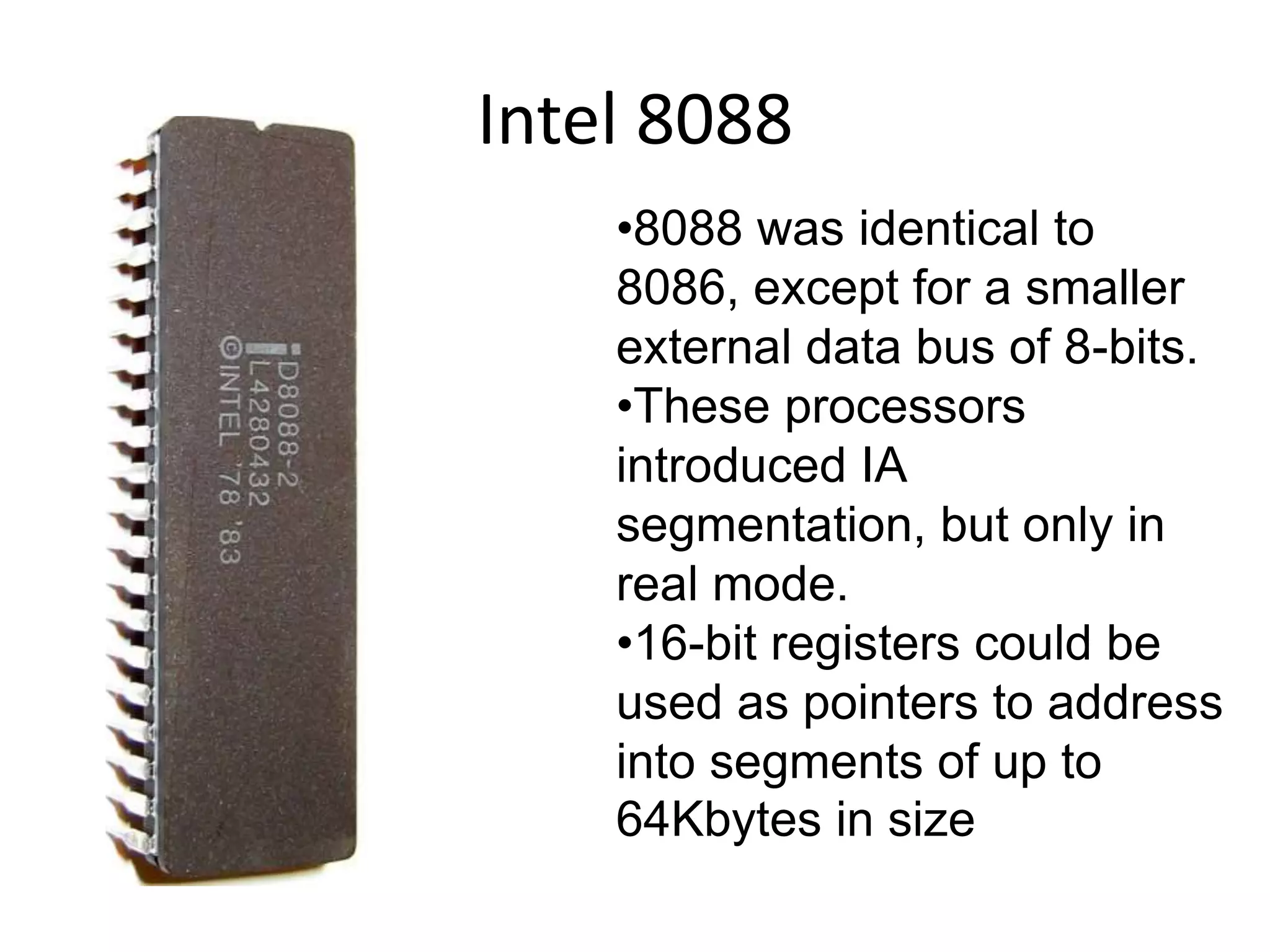 Evolution of microprocessors | PPTX