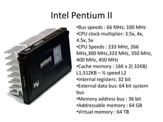 Evolution of microprocessors | PPTX