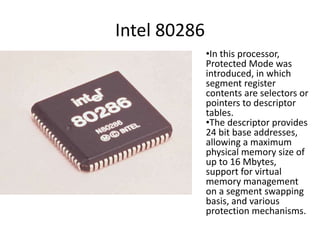 Evolution of microprocessors | PPTX