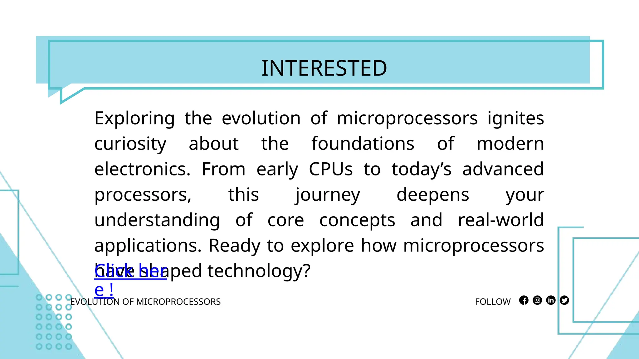 The Evolution of Microprocessors - Guide | PPTX