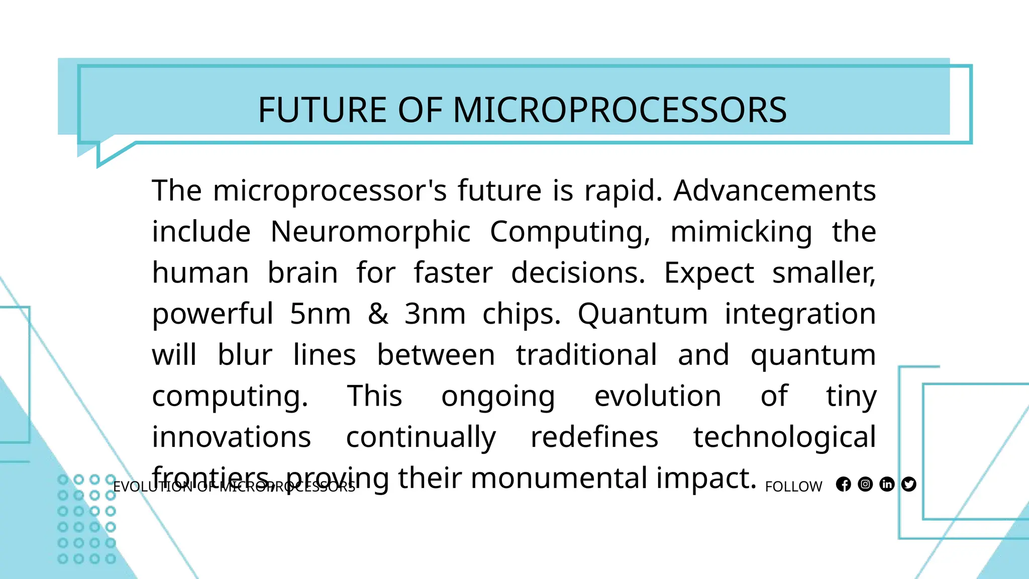 The Evolution of Microprocessors - Guide | PPTX