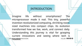 The Evolution of Microprocessors - Guide | PPTX