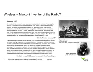 The Evolution of Microwave Communications | PDF | Physics | Science