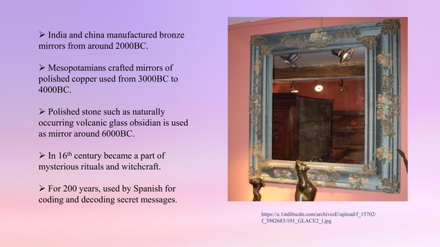 Evolution of mirrors | PPT