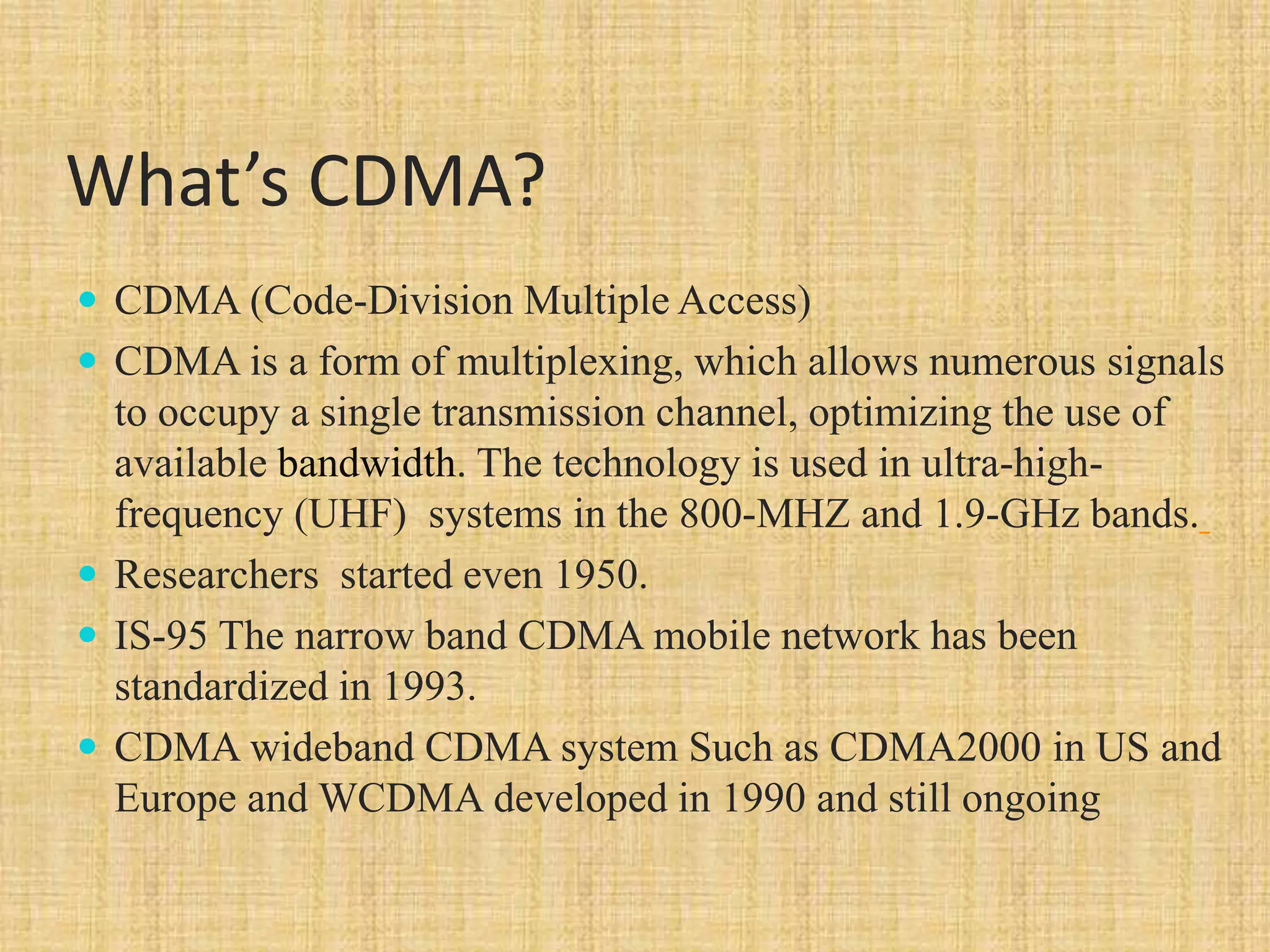 Evolution of mobile communication | PPTX