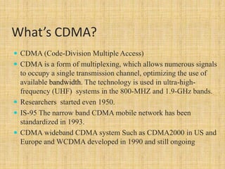 Evolution of mobile communication | PPTX