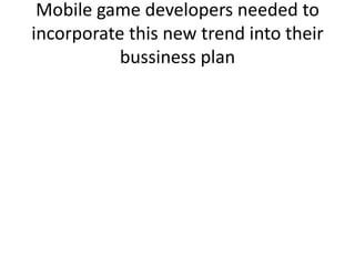 Evolution of mobile gaming | PDF