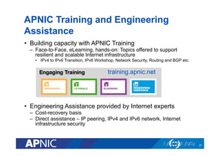 Evolution of Mobile Networks and IPv6 - APEC TEL49 | PPT