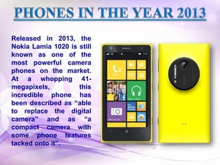 Evolution of mobile phones | PPTX