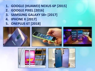 Evolution of mobile phones | PPTX