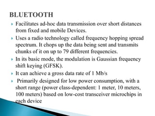 Evolution of mobile radio communication | PPTX