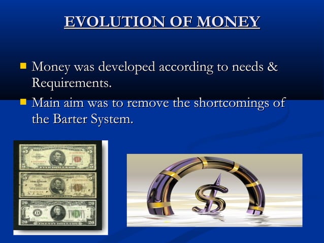 evolution of money is development stage of history of money and cash in ...